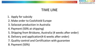 Coolshield's Solacoat summary | PDF