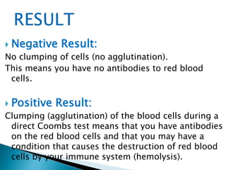 Coomb's test | PPTX
