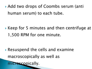 Coomb's test | PPTX