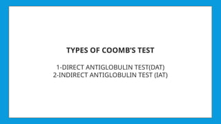 COOMB’S TEST presentation medical laboratory.pptx
