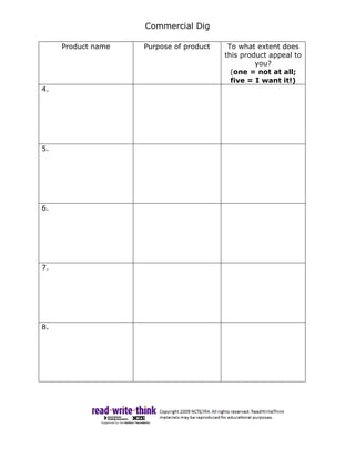 Coomercial dig | PDF
