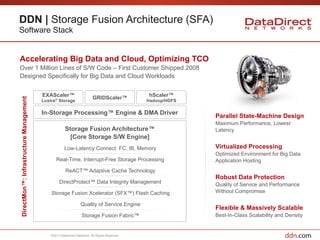 DDN: Massively-Scalable Platforms and Solutions Engineered for the Big ...
