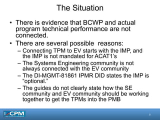 Integrated master plan (imp) - the foundation of the program success | PPT