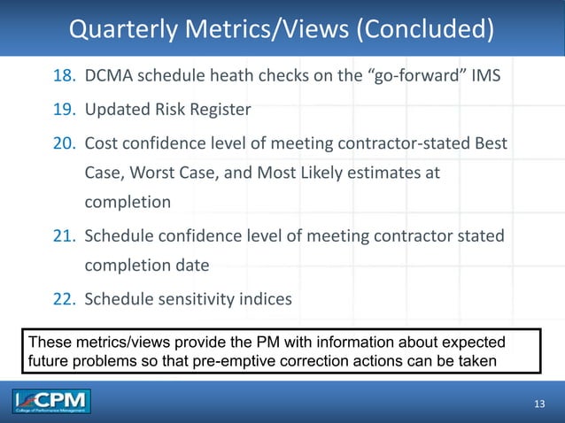 Essential program management views | PPT