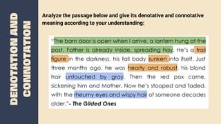 Connotation & Denotation in English Language | PDF