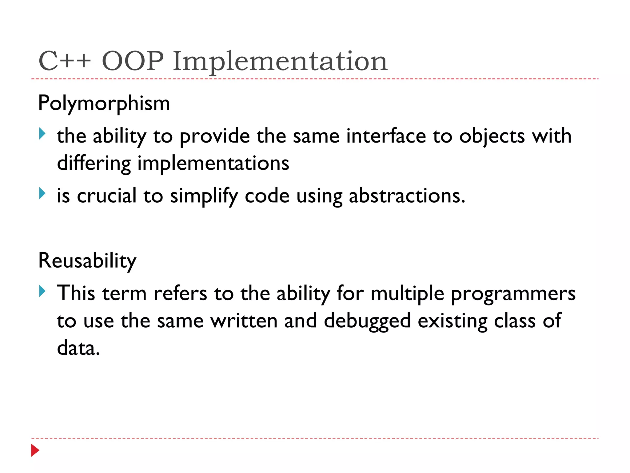 C Oop Implementation Ppt Programming Languages Computing