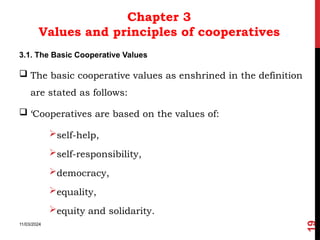 Cooperative principles and organization mgt | PPT