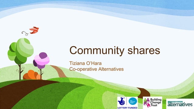 Cooperative Alternatives NICVA fundraising mix presentation | PPT