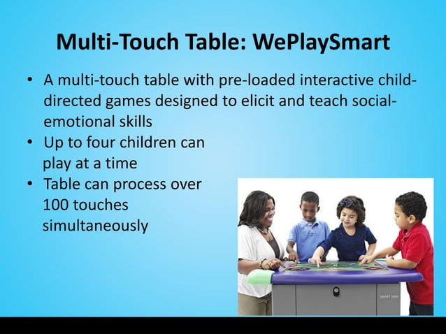 NAEYC AC 2012: Cooperative and Collaborative Preschoolers Learning with Multi-Touch Tables | PPTX