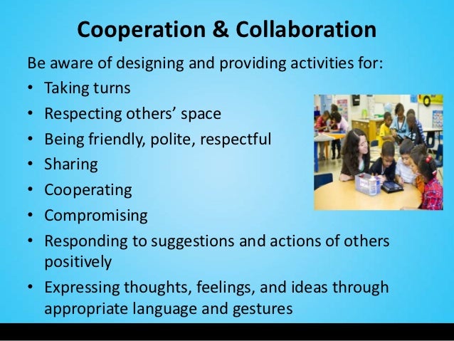 NAEYC AC 2012: Cooperative and Collaborative Preschoolers Learning wi…