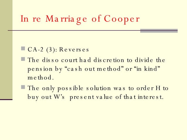 Dividing CalPers Retirement Benefits | PPT