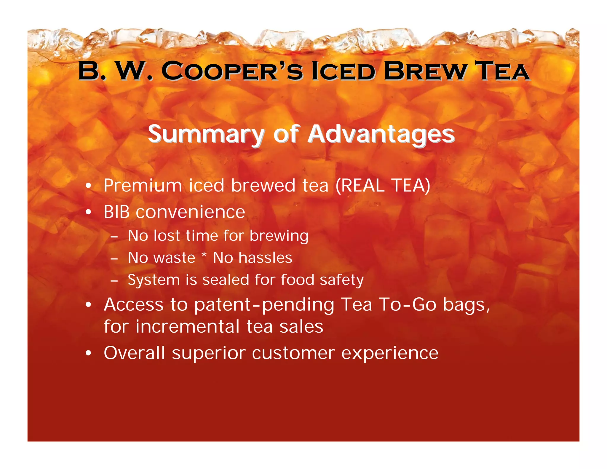 Cooper Tea Company | PDF