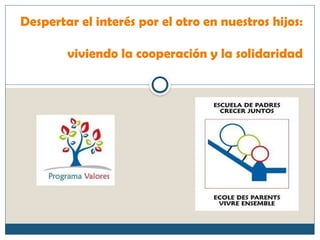 cooperaciOn y solidaridad.pptx PSICOLOGIA SOCIAL | PPTX