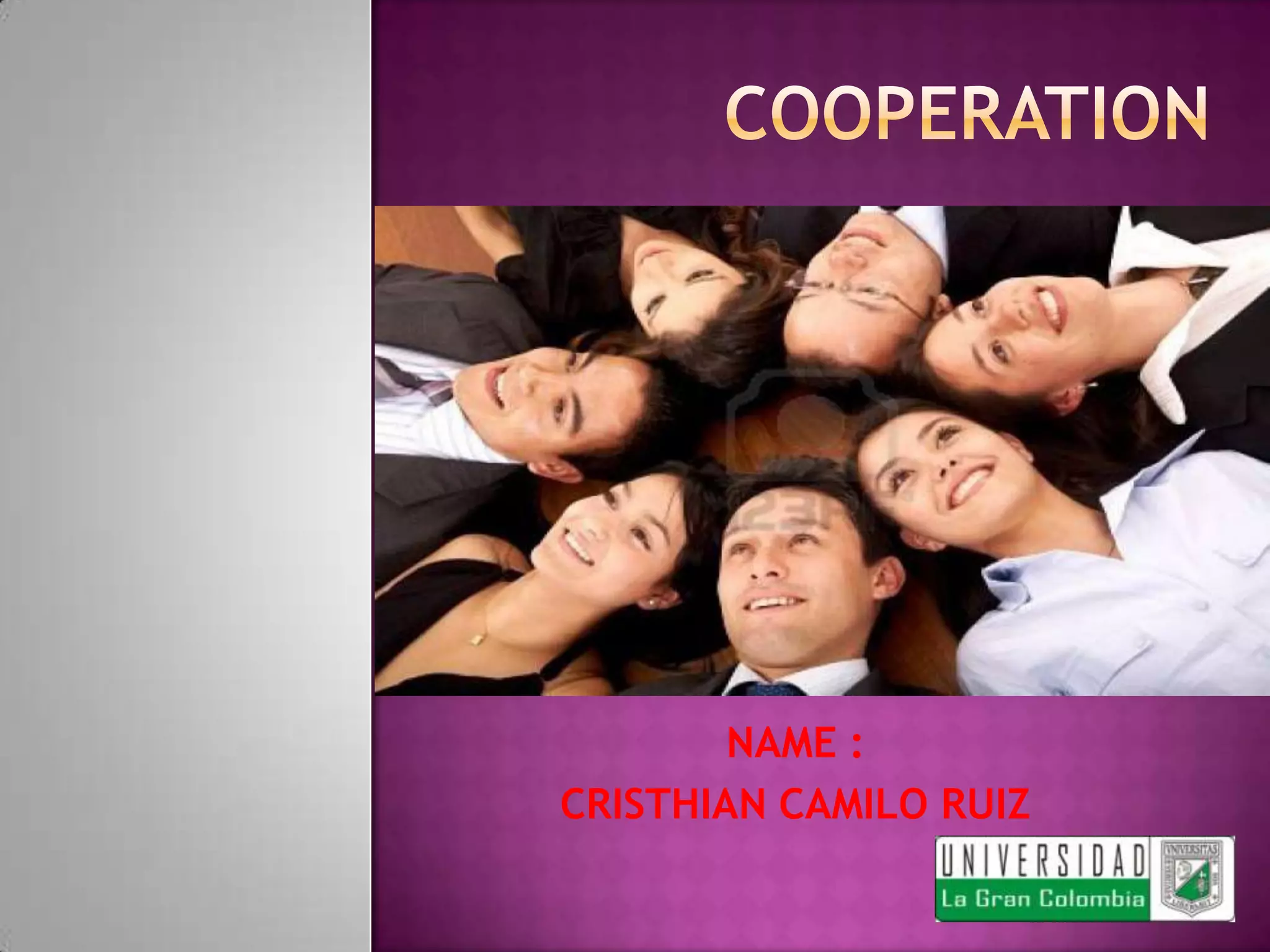 Cooperation. | PPTX