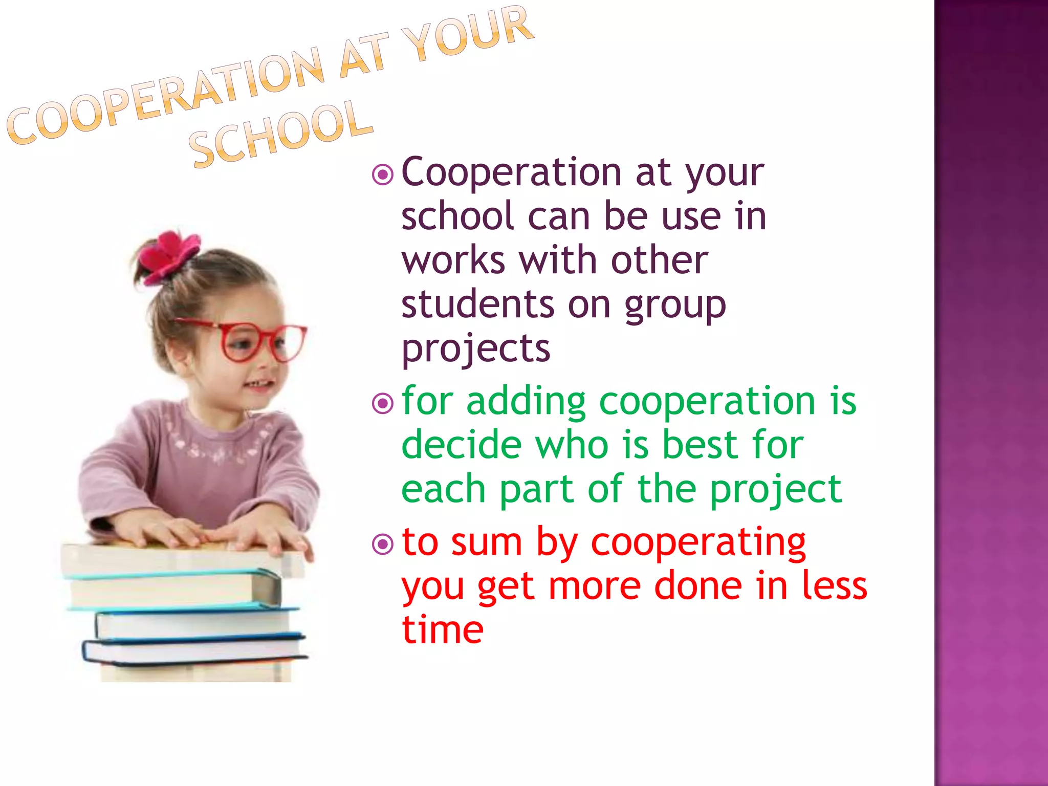 Cooperation. | PPTX