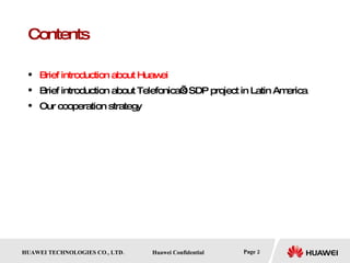 Huawei SDP | PPT