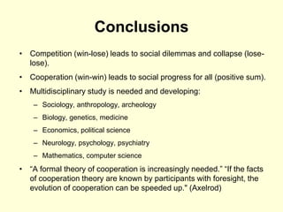 Cooperation theory | PDF