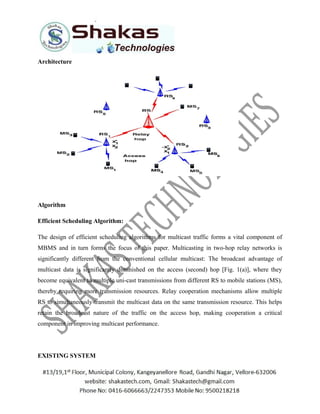 Cooperation versus multiplexing multicast scheduling algorithms for ofdma relay networks | DOC