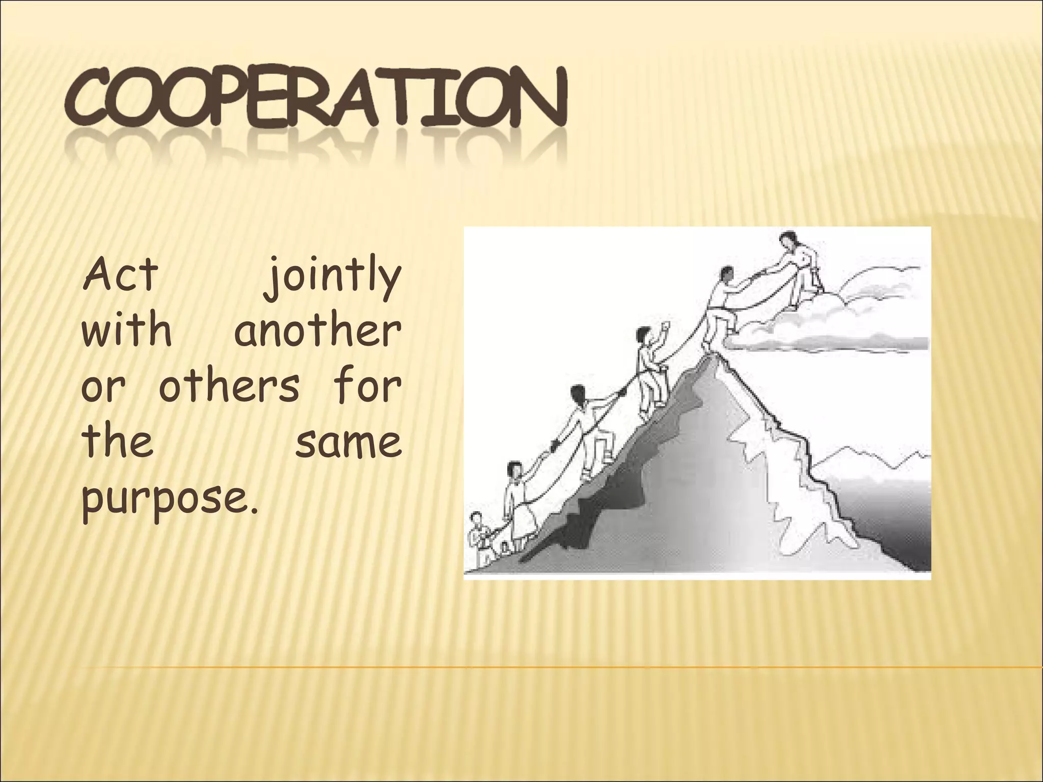 Cooperation vs Competition | PPT