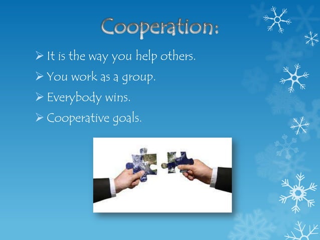Cooperation vs competition | PPTX