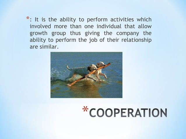 Cooperation vs competition | PPT