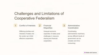 Cooperative-Federalism-in-India xyz.pptx | Civic affairs | Politics