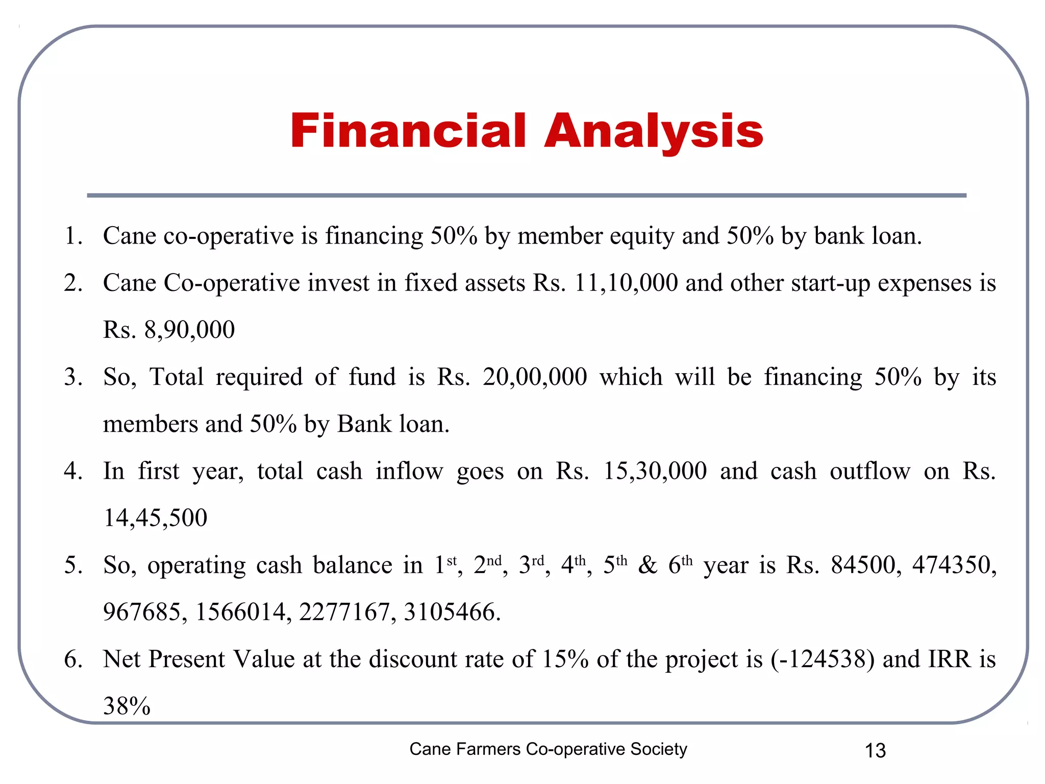Co operative business plan group-1 | PPT