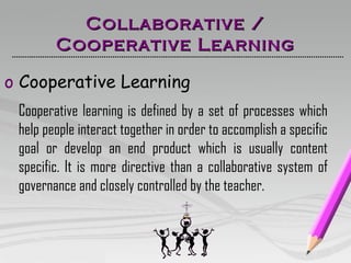 Cooperative collaborative | PPT