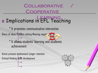 cooperativecollaborative presentation is on | PPT