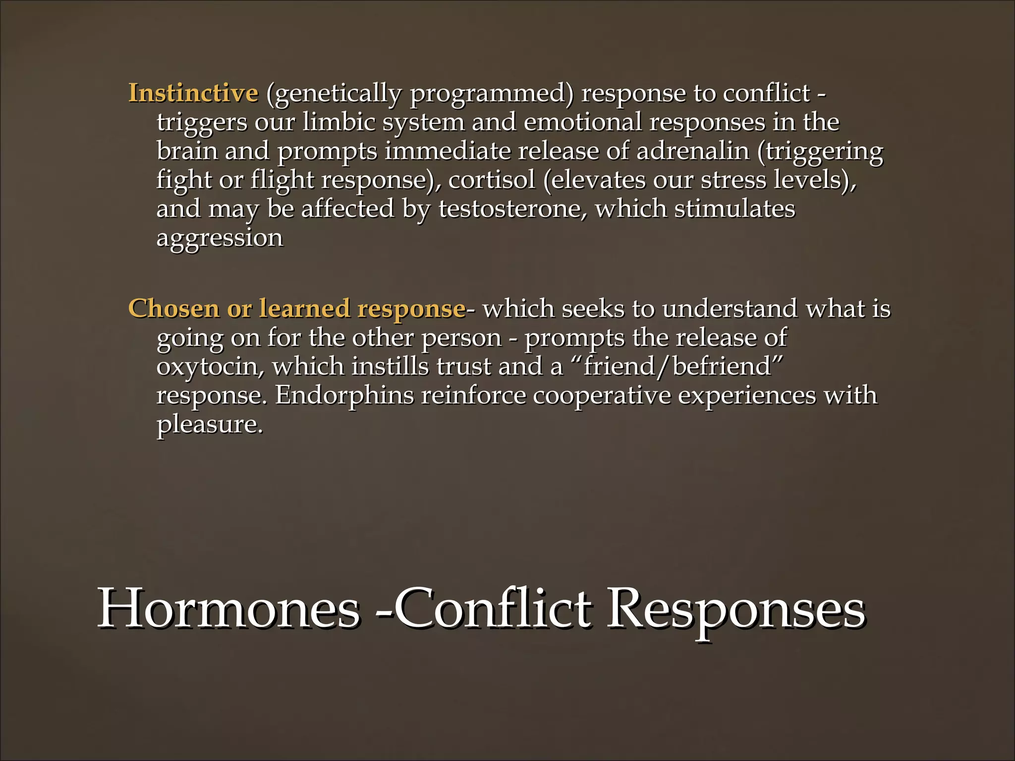 Cooperative conflict resolution final ppt-3 | PPT