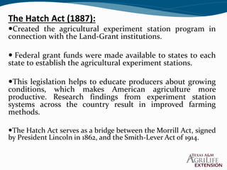 Cooperative ExtensionSystem of USA | PPTX