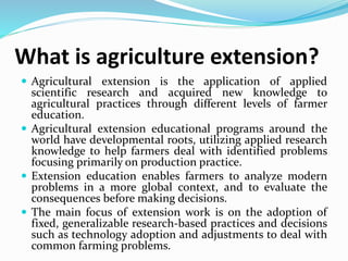 Cooperative ExtensionSystem of USA | PPTX