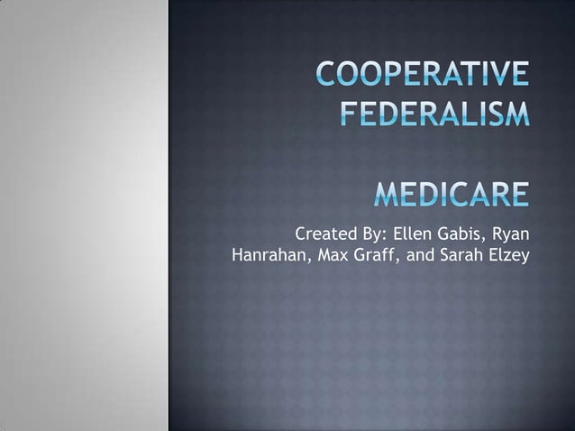 Cooperative federalism | PPT