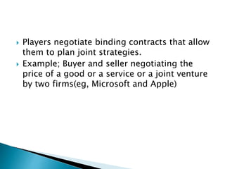 Cooperative game v | PPT