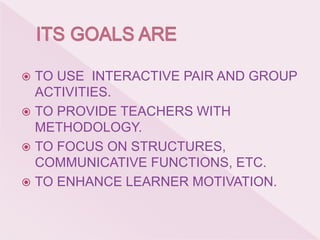 Cooperative language learning | PPTX