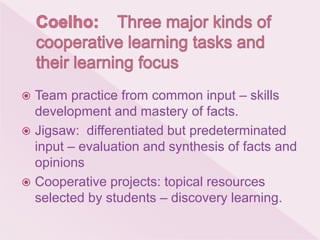 Cooperative language learning | PPTX