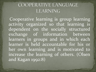 Cooperativelanguagelearning | PPT