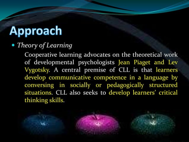 Cooperative language learning | PPTX