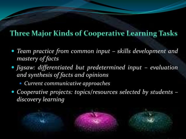 Cooperative language learning | PPTX
