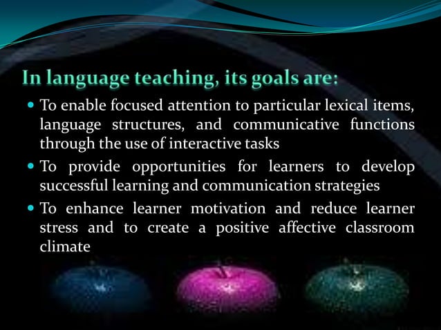 Cooperative language learning | PPTX