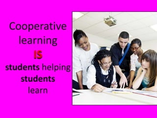 Cooperative learning | PPT