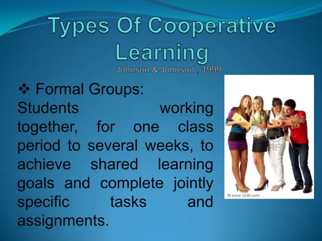 Cooperative learning | PPTX