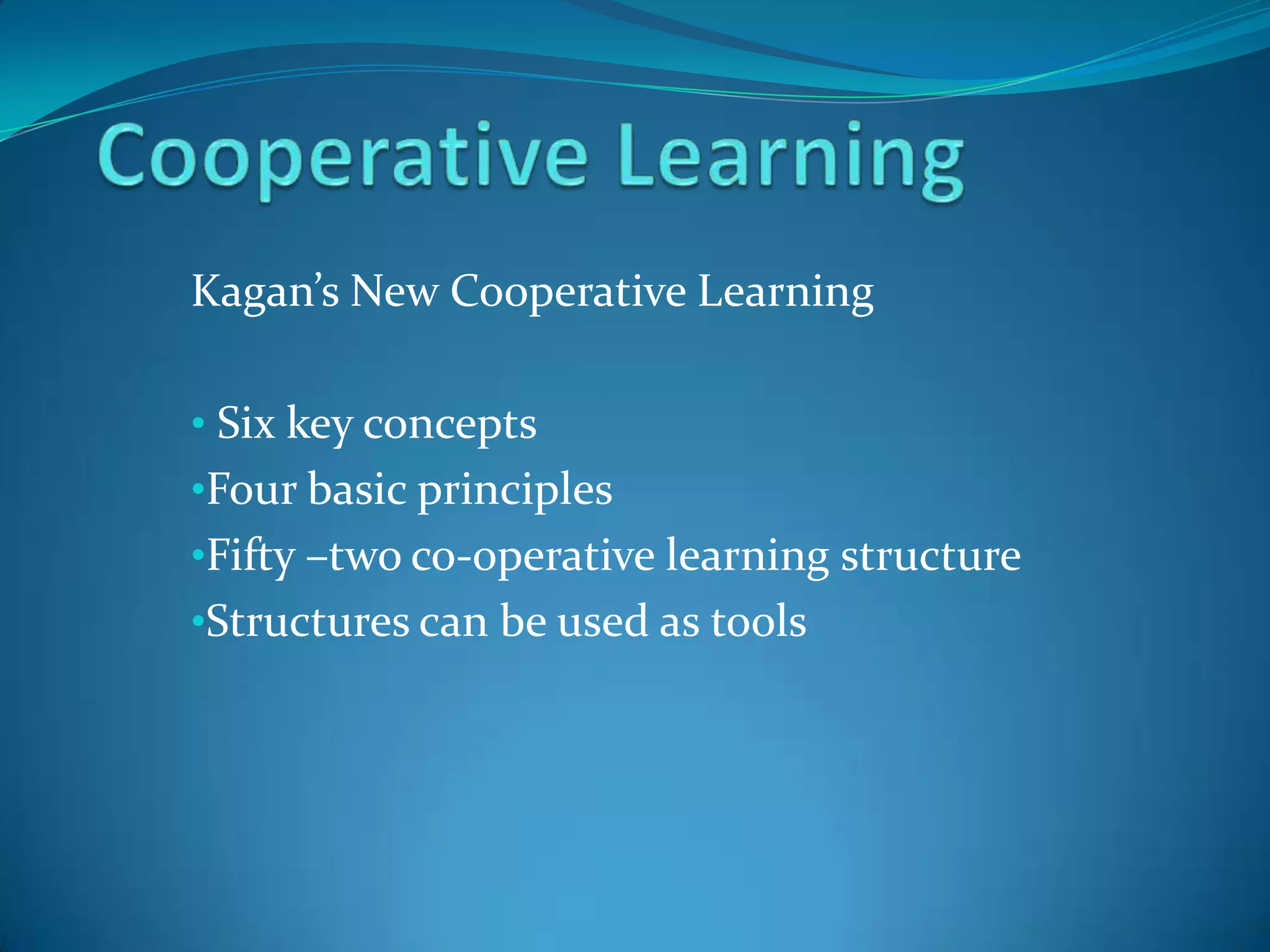 Cooperative learning | PPTX