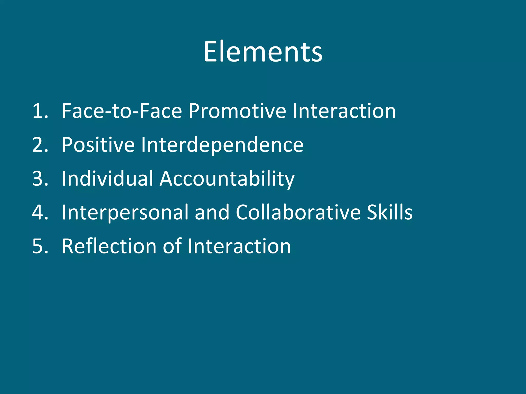 Cooperative learning | PPT