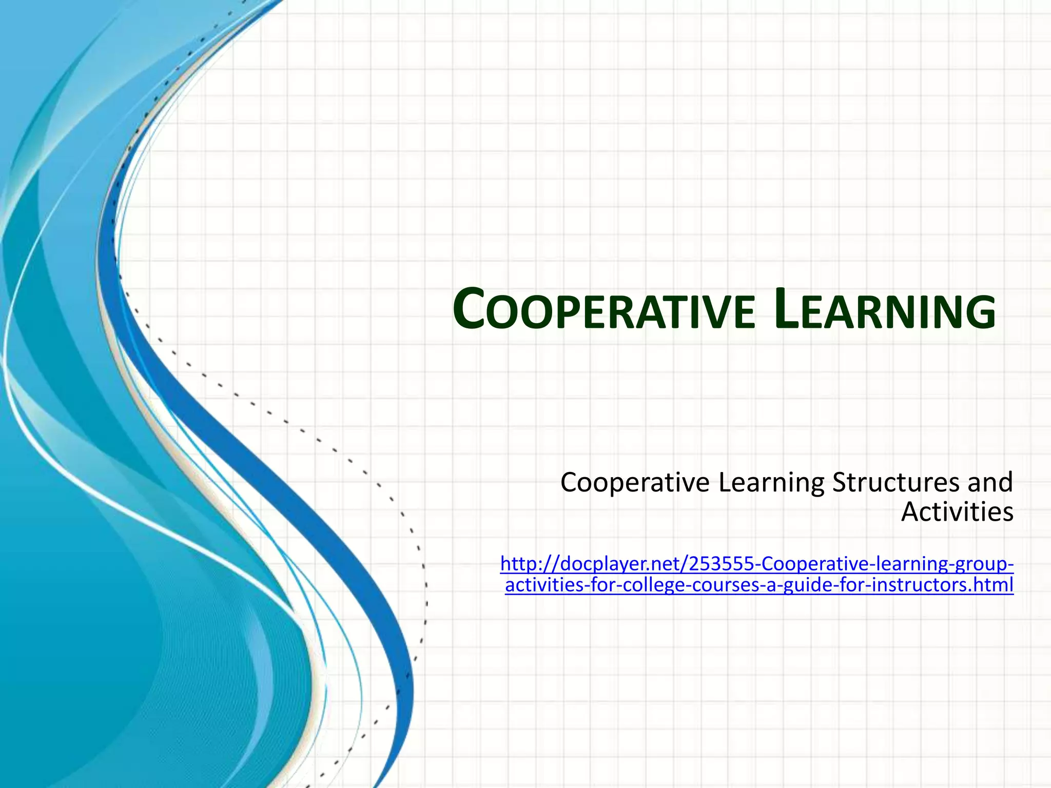 Cooperative Learning | PPTX