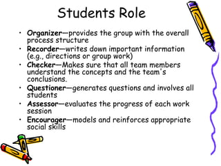 Cooperativelearning | PPTX | Homework and Study | Education