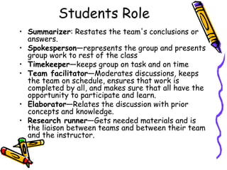 Cooperativelearning | PPTX | Homework and Study | Education