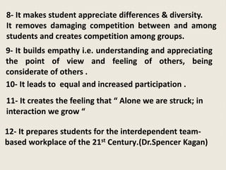 Cooperative learning | PPTX