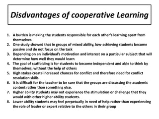 Cooperative learning: Educational Technology | PPT