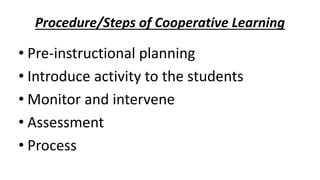 Cooperative learning | PPT